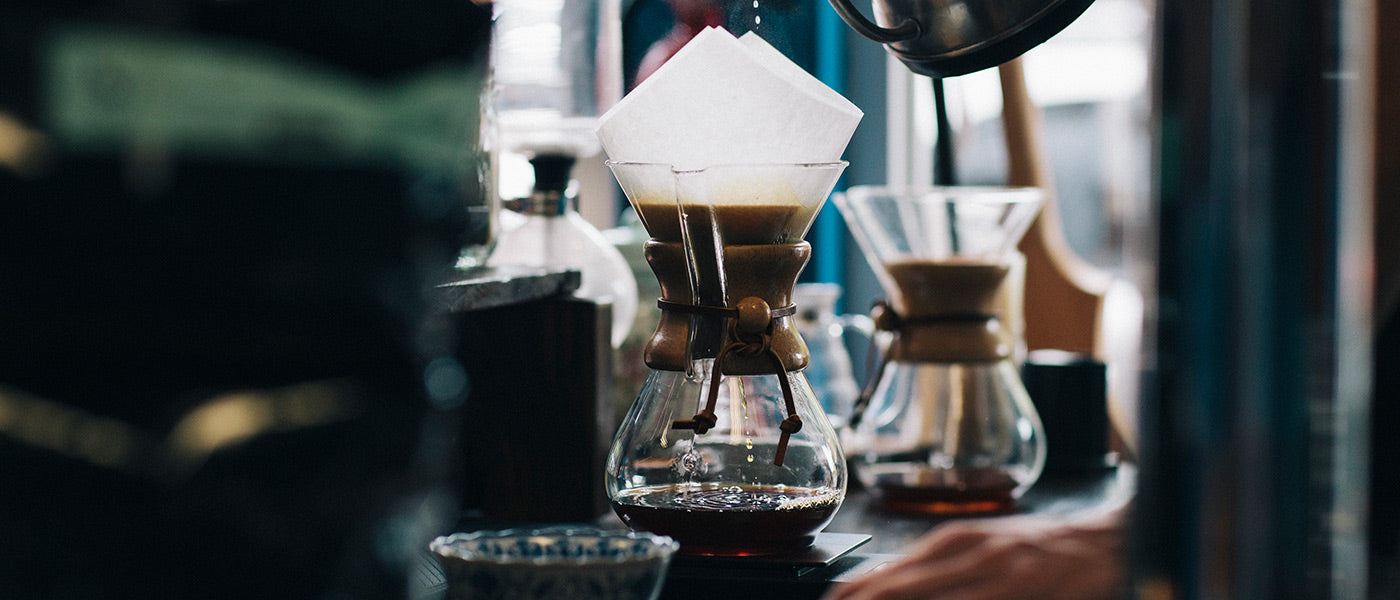 Shop Online for Pour-Over Coffee Makers at ECS Coffee Inc.