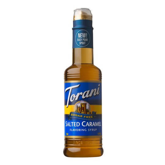 Torani Sugar Free Salted Caramel Syrup 375ml – ECS Coffee