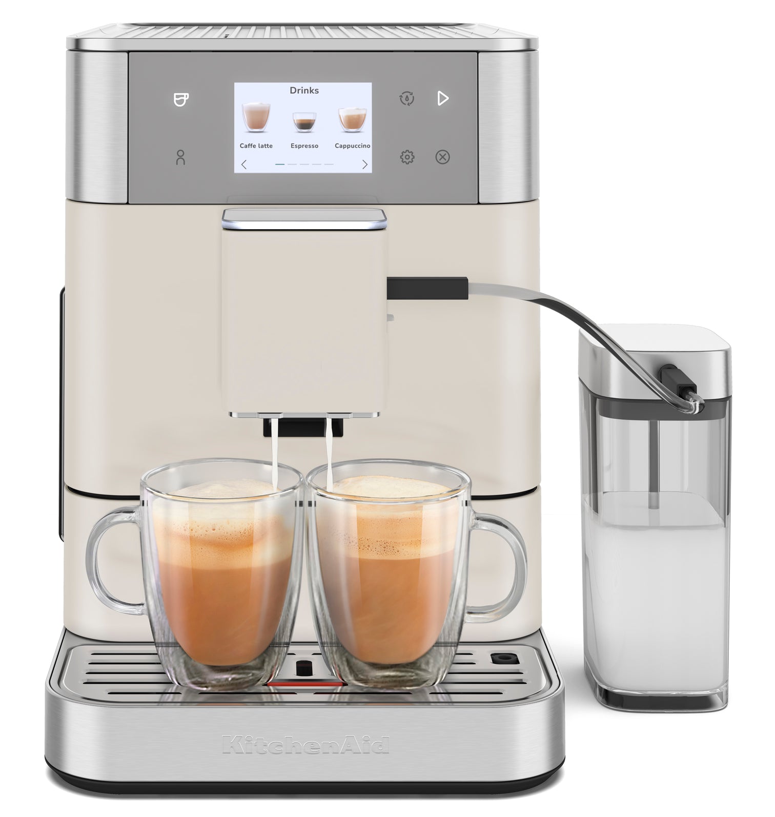 Kitchen Aid KF7 Fully Automatic Espresso Machine, Porcelain #KES8557PL ...