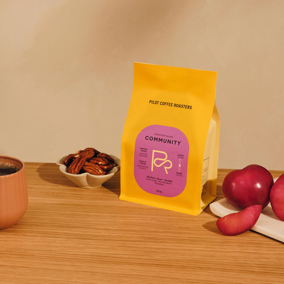 Pilot Community Blend Whole Bean Coffee, 300g – ECS Coffee