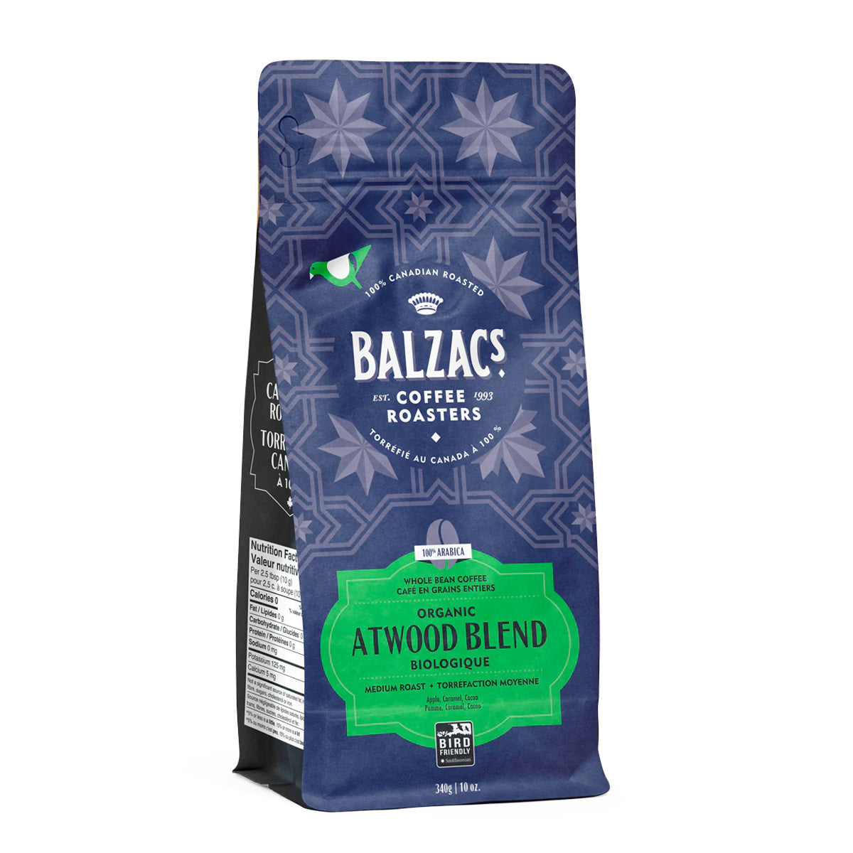 Balzacs Coffee Roasters Atwood Blend Whole Bean Coffee, 12 oz. – ECS Coffee