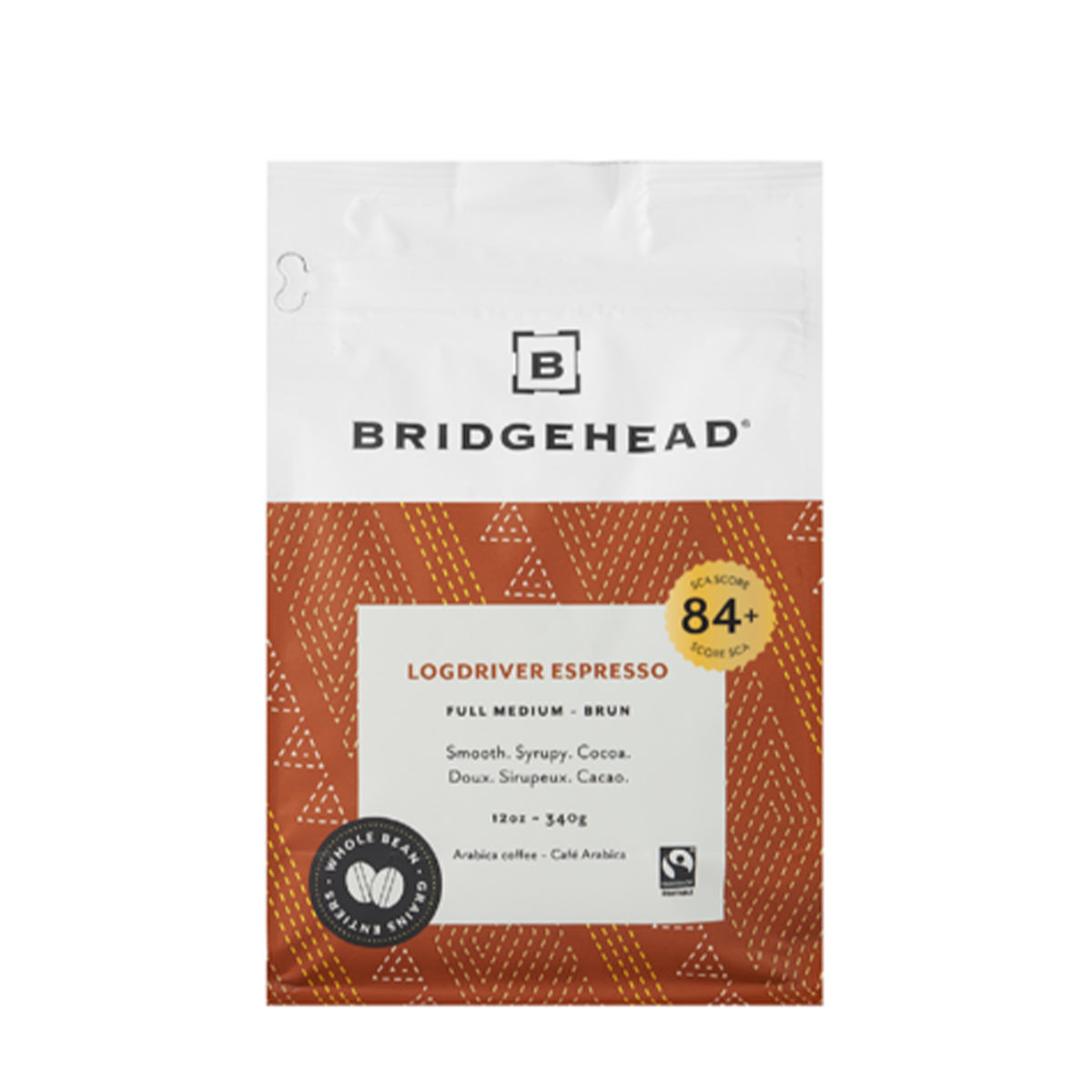 Bridgehead Coffee Logdriver Whole Bean Espresso, 340 g – ECS Coffee