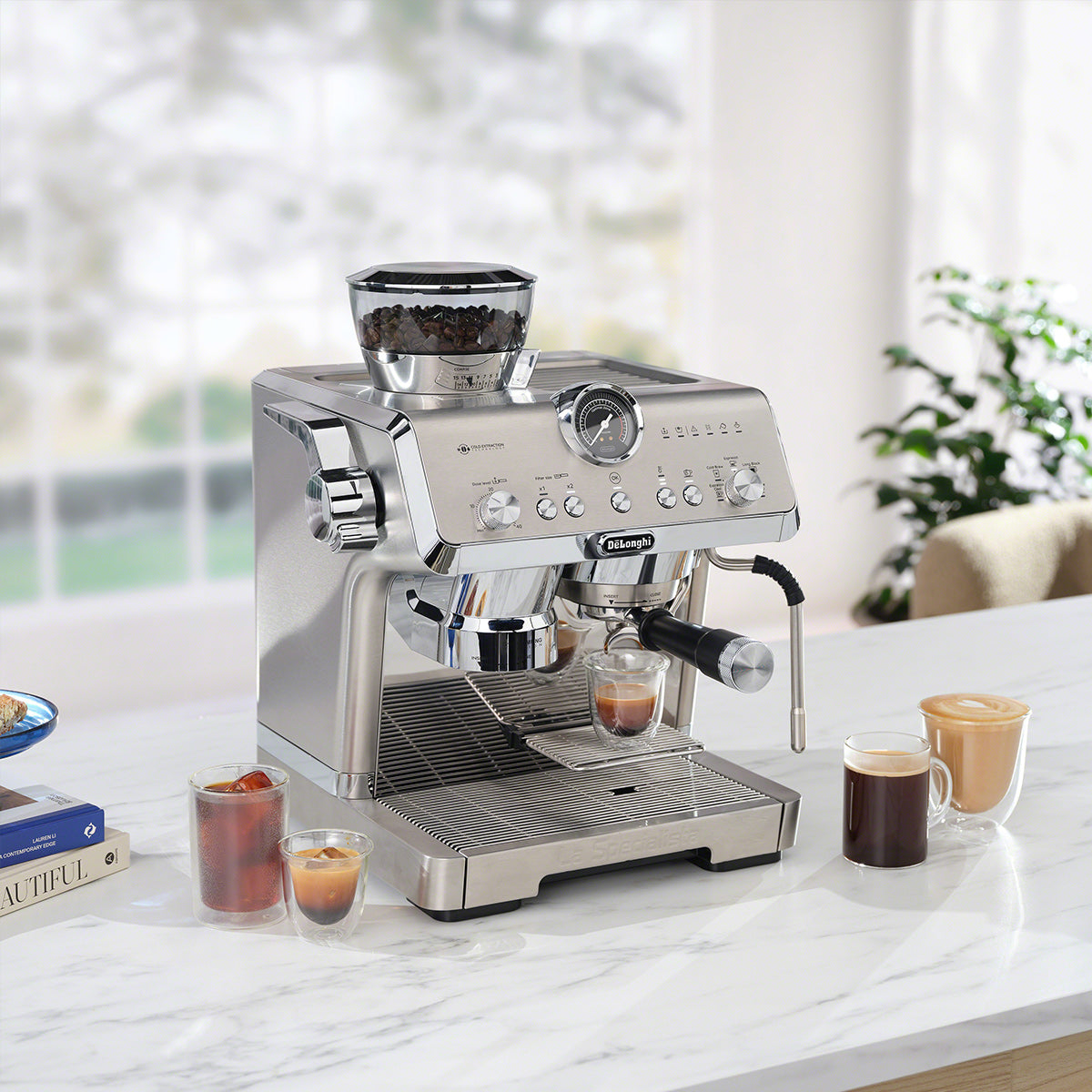 DeLonghi La Specialista Opera Espresso Machine #EC9555M – ECS Coffee