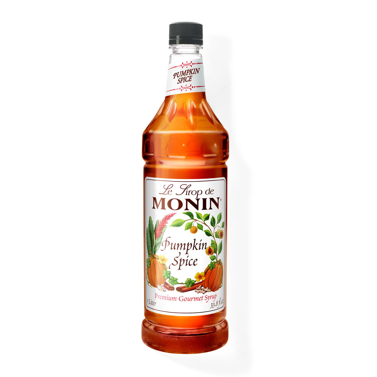 Monin Pumpkin Spice Syrup, 1L Bottle – ECS Coffee