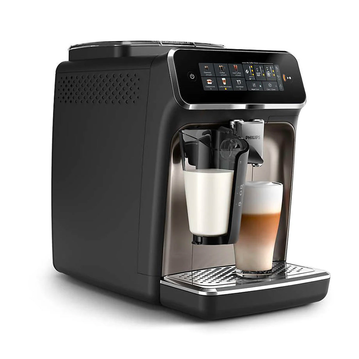 Philips Series 3300 LatteGo & Iced Coffee Automatic Espresso Machine ...