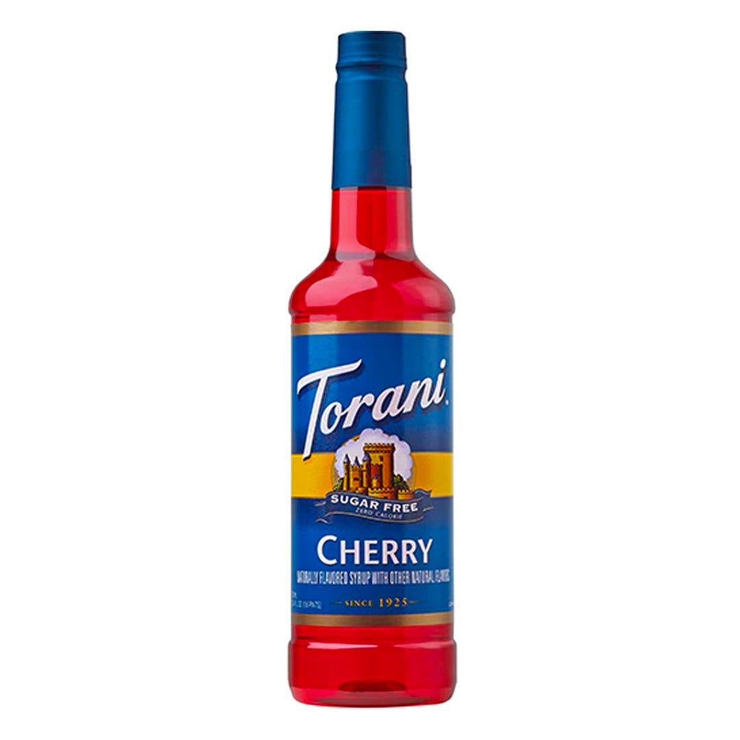 Torani Sugar Free Cherry Syrup, 750ml Plastic Bottle – ECS Coffee