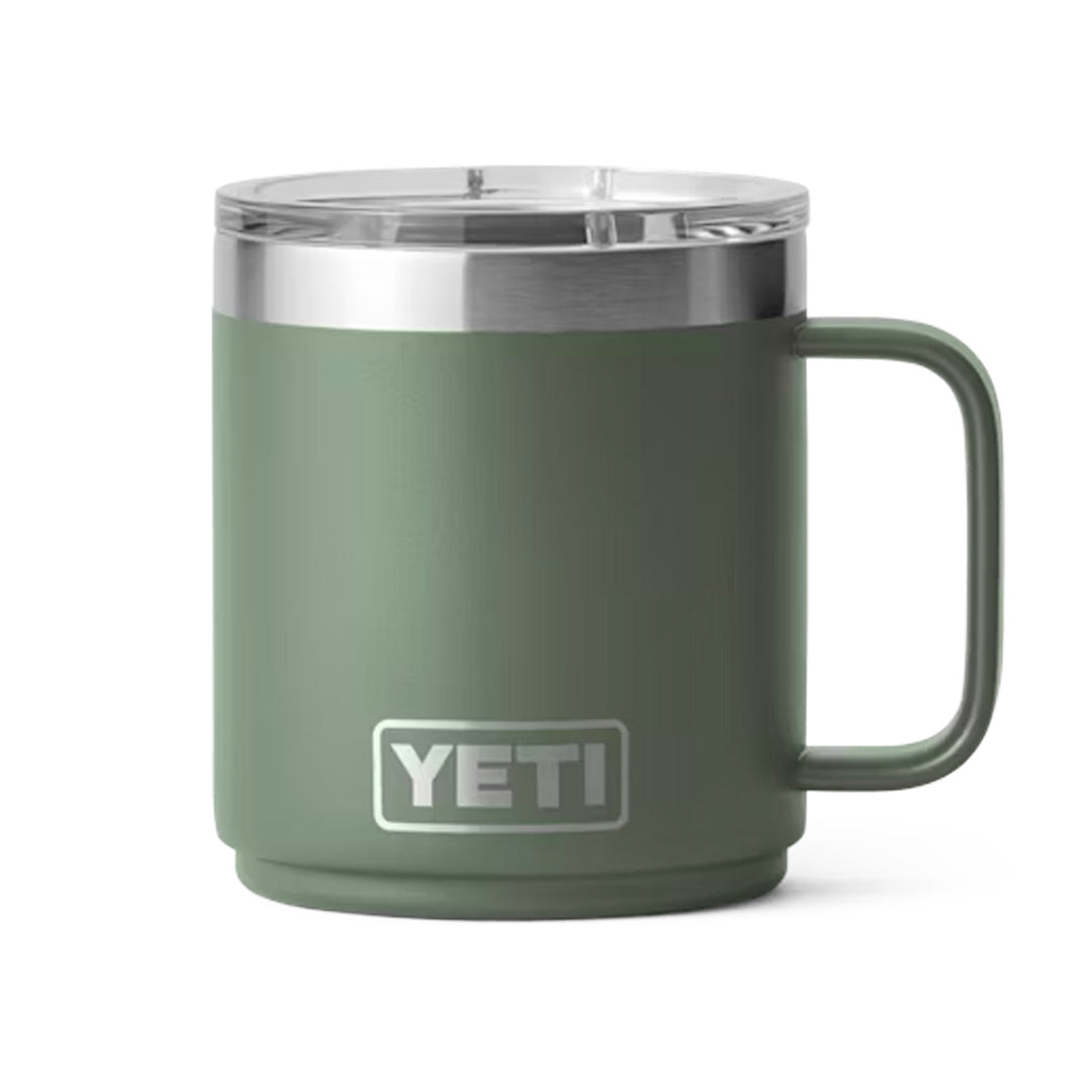 YETI Rambler 10 oz. Mug with Magslider Lid, Camp Green – ECS Coffee