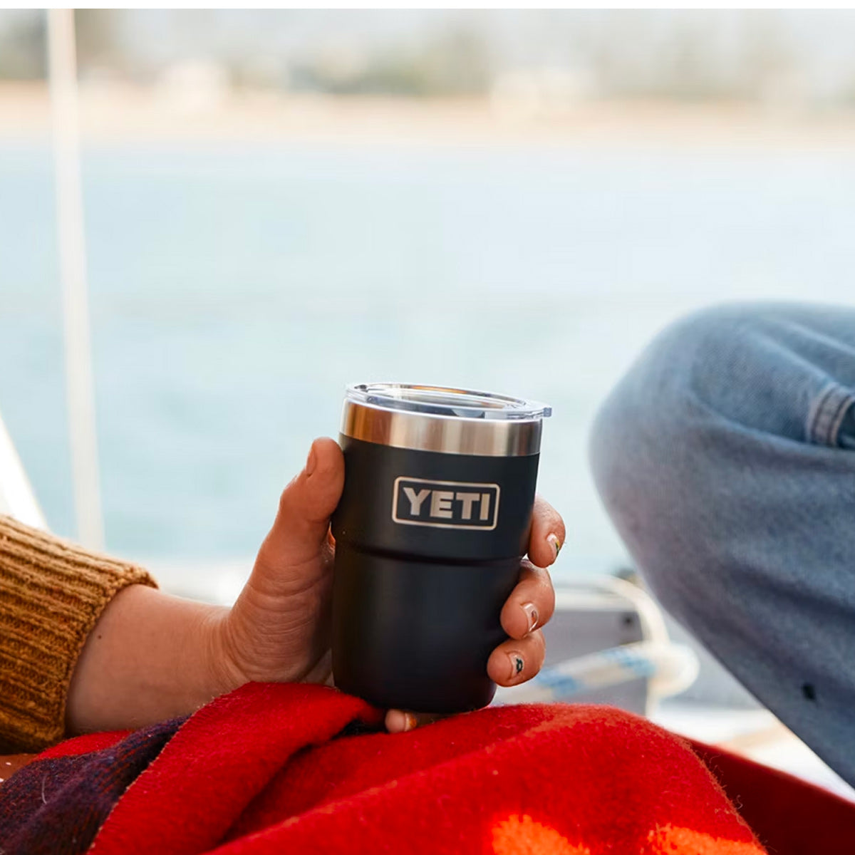 YETI Rambler 8 oz. Stackable Cup, Black – ECS Coffee
