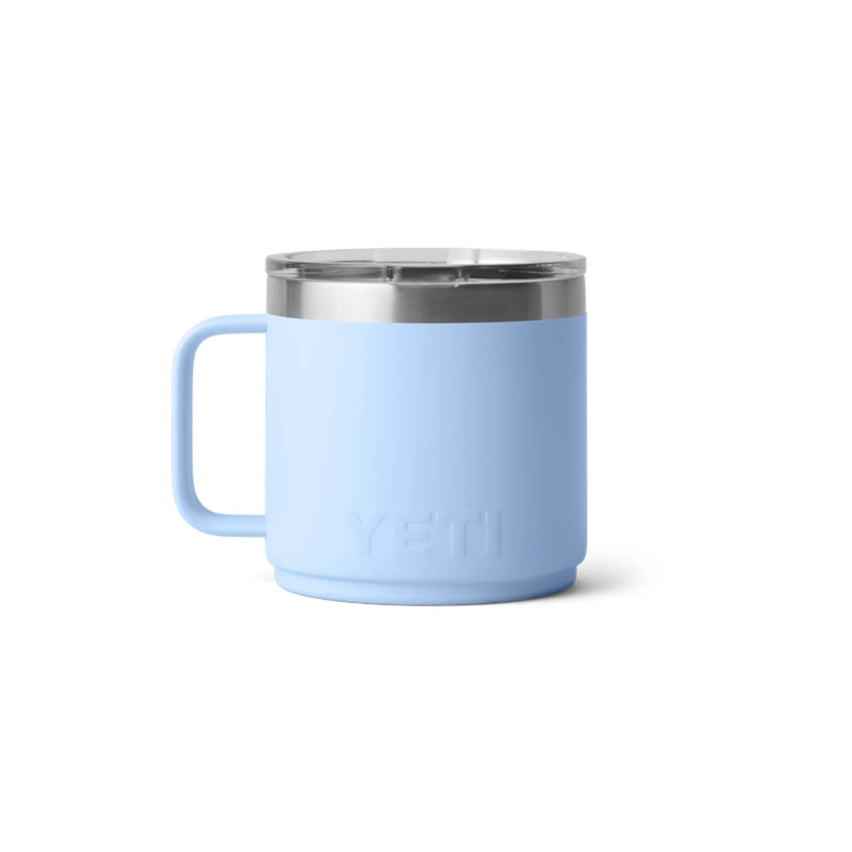 YETI Rambler 14 oz. Stackable Mug with MagSlider Lid, Big Sky Blue ...