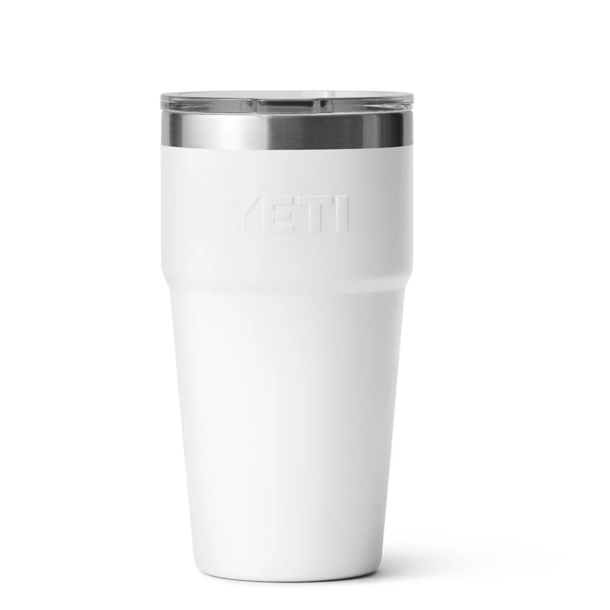 YETI Rambler 20 oz. Stackable Cup with Magslider Lid, White – ECS Coffee