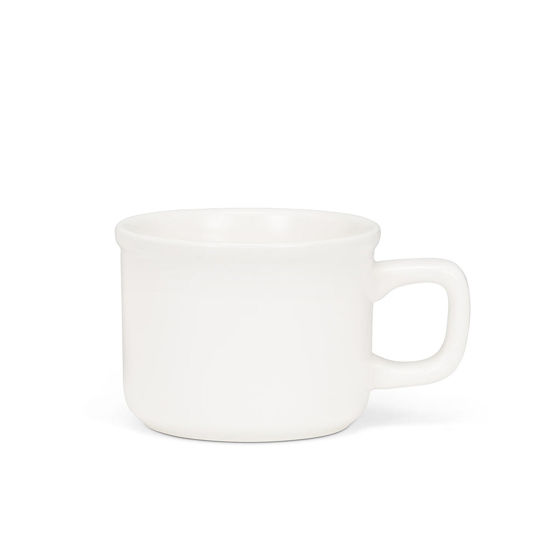 Abbott Matte 2.5oz White Espresso Mug, White – ECS Coffee
