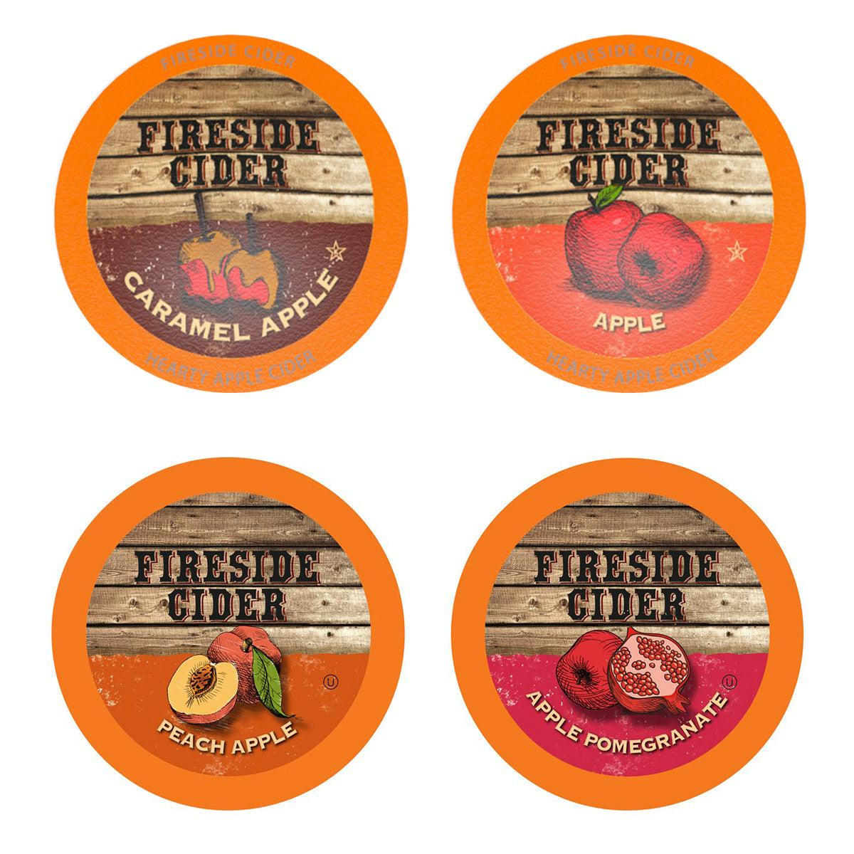 Fireside Cider Single Serve Cider Variety, 40 Pack – ECS Coffee