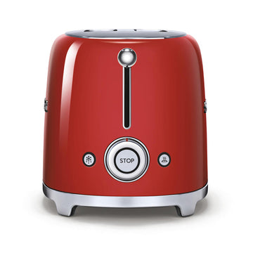 Smeg 2-Slice Toaster - Red | ECS Coffee Inc.