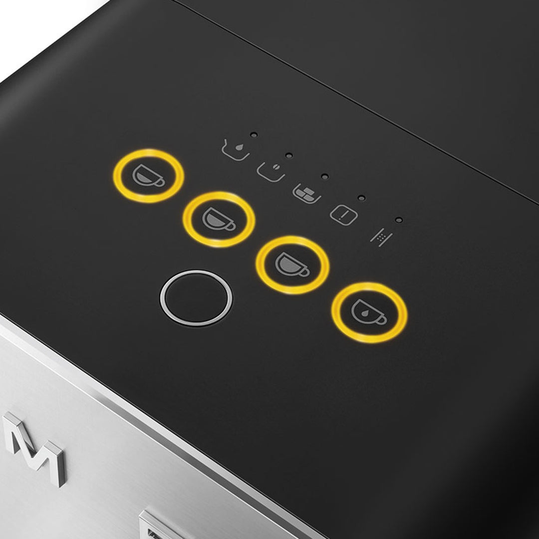 Smeg Super Automatic Espresso Machine with Hot Water, Matte Black – ECS ...