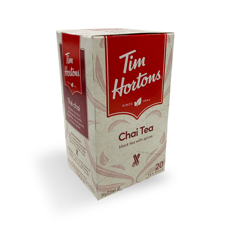 Tim Hortons Chai Filterbag Tea, 20 Count – ECS Coffee