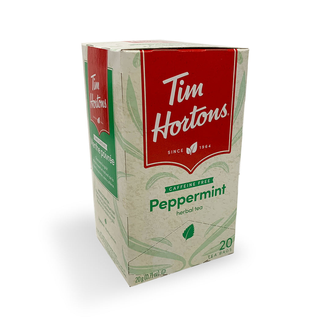 Tim Hortons Peppermint Filterbag Tea, 20 Count – ECS Coffee