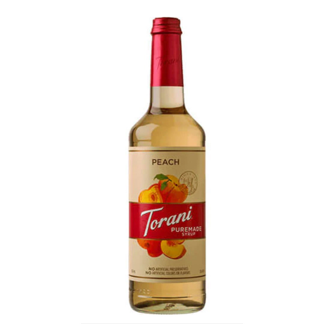 Torani Peach Puremade Syrup 750ml – ECS Coffee