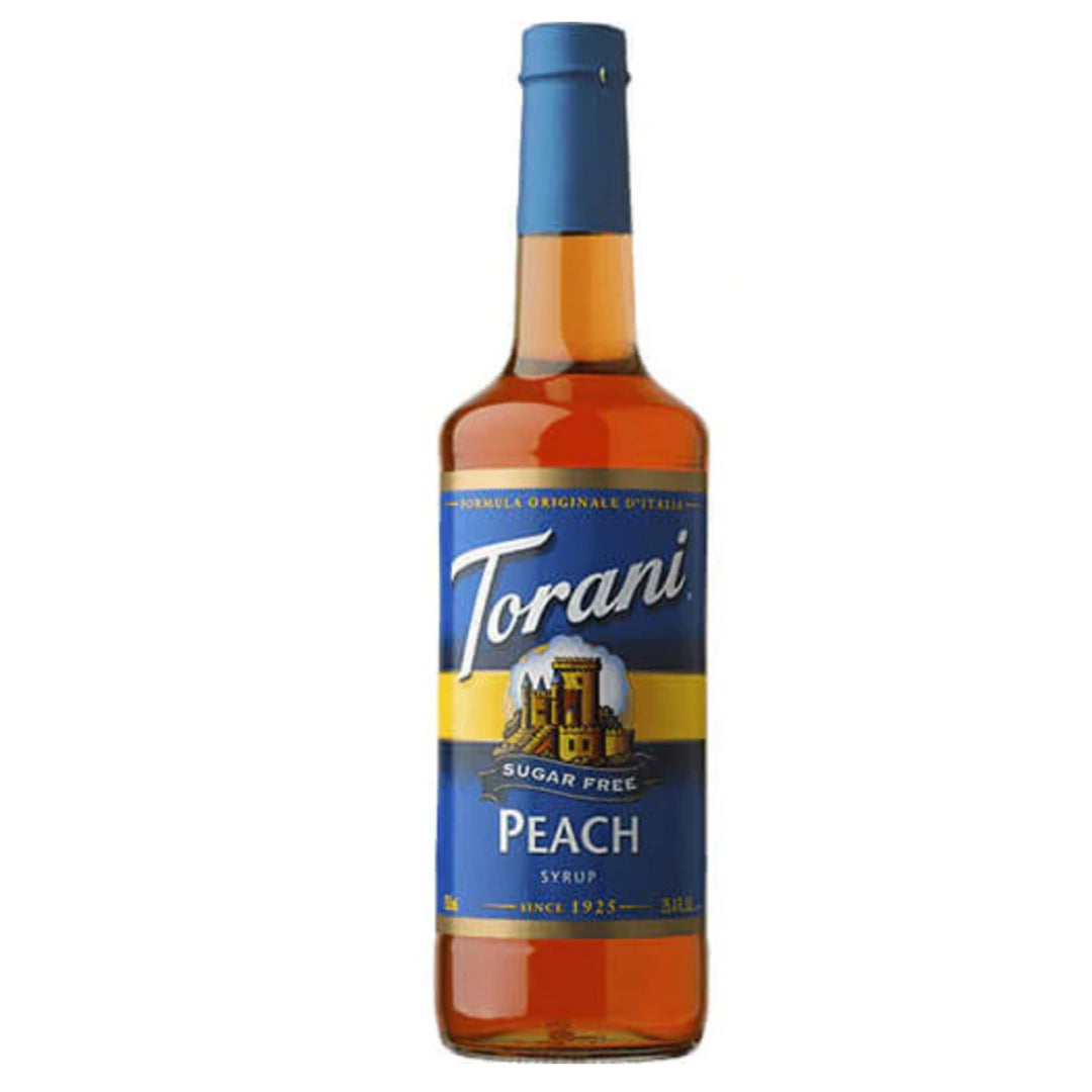 Torani Sugar Free Peach Syrup, 750ml – ECS Coffee
